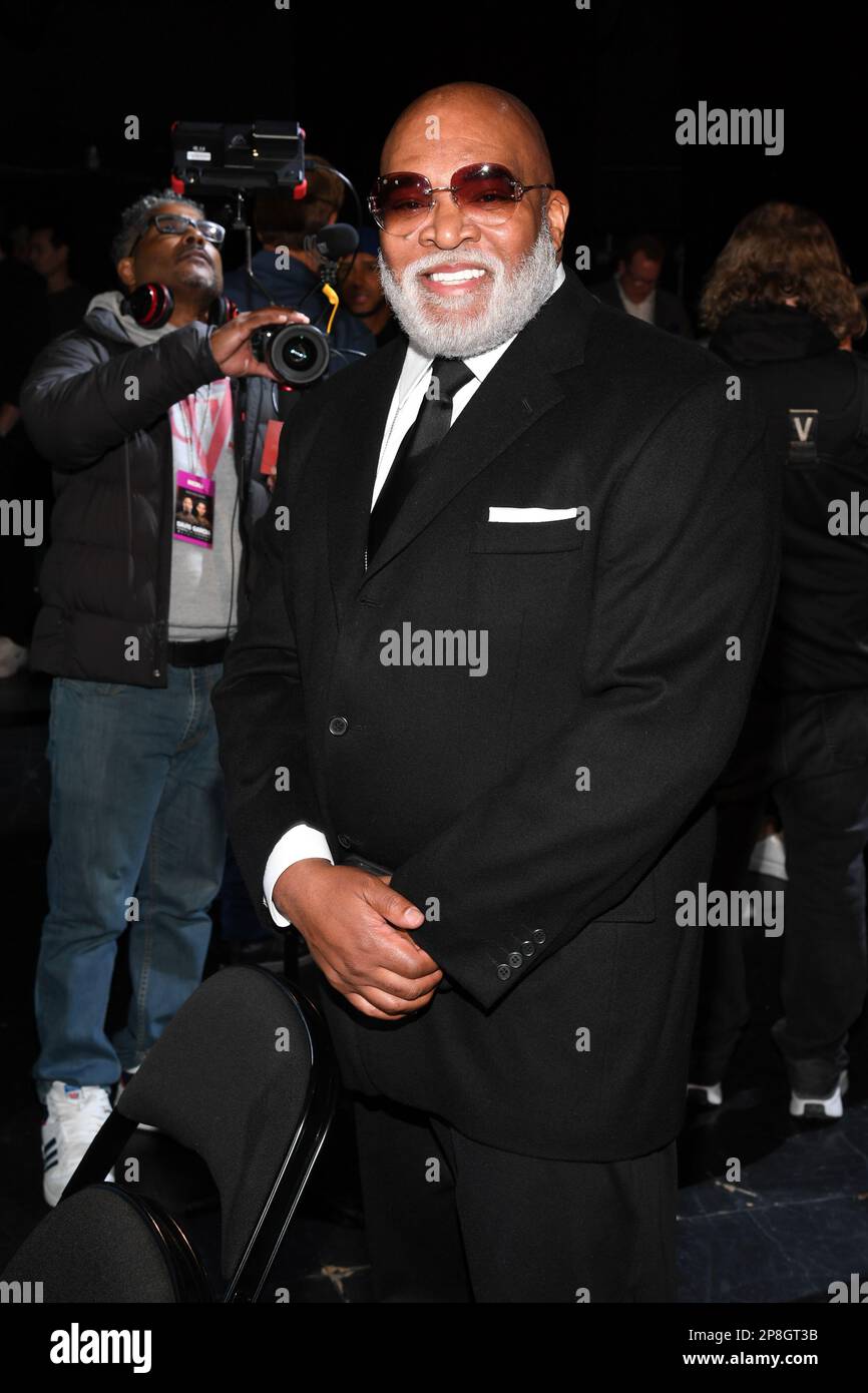 New York, USA. 08th Mar, 2023. Leonard Ellerbe attends the Gervonta ...