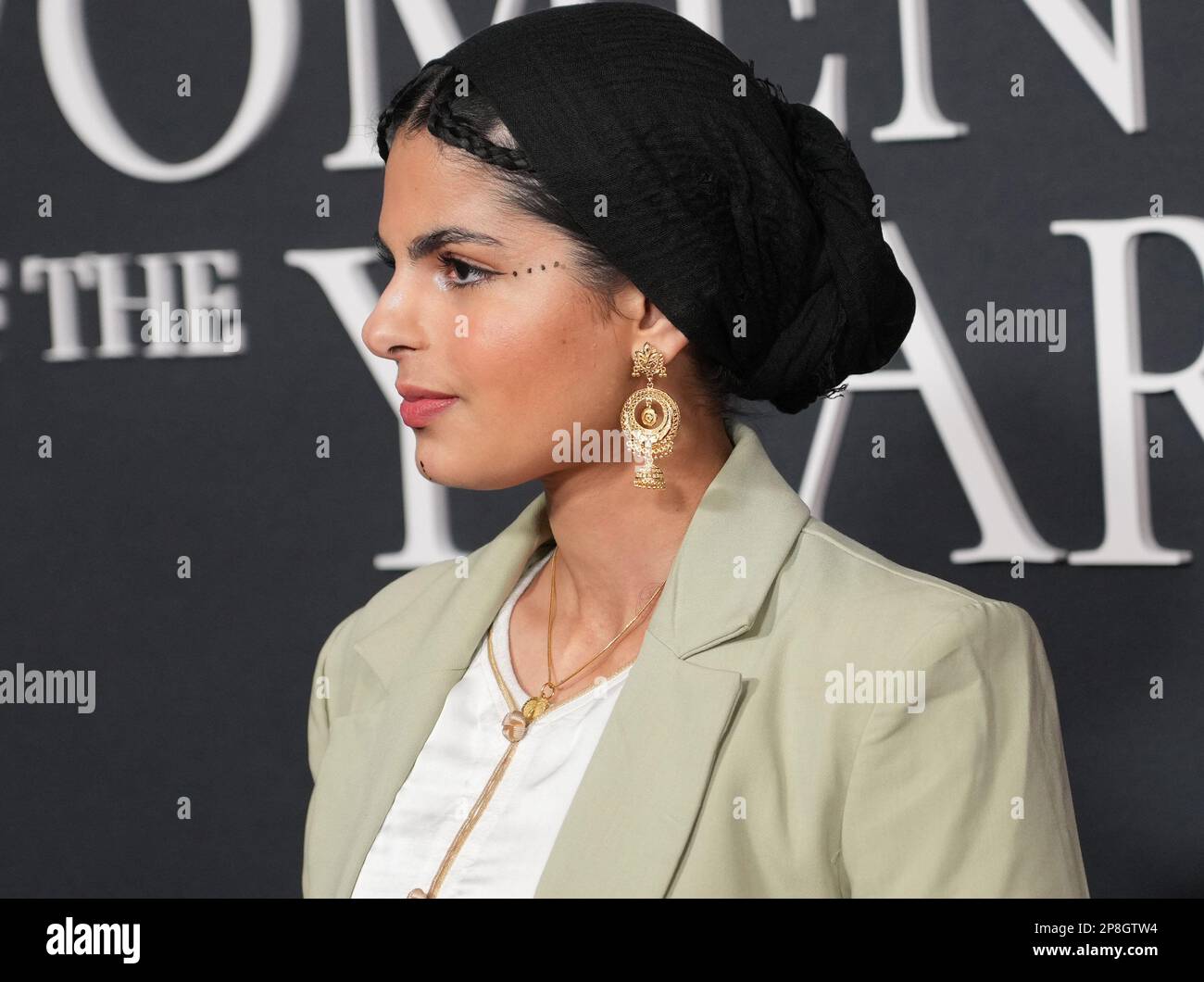 Los Angeles, USA. 08th Mar, 2023. Ayisha Siddiqa arrives at the TIME's ...