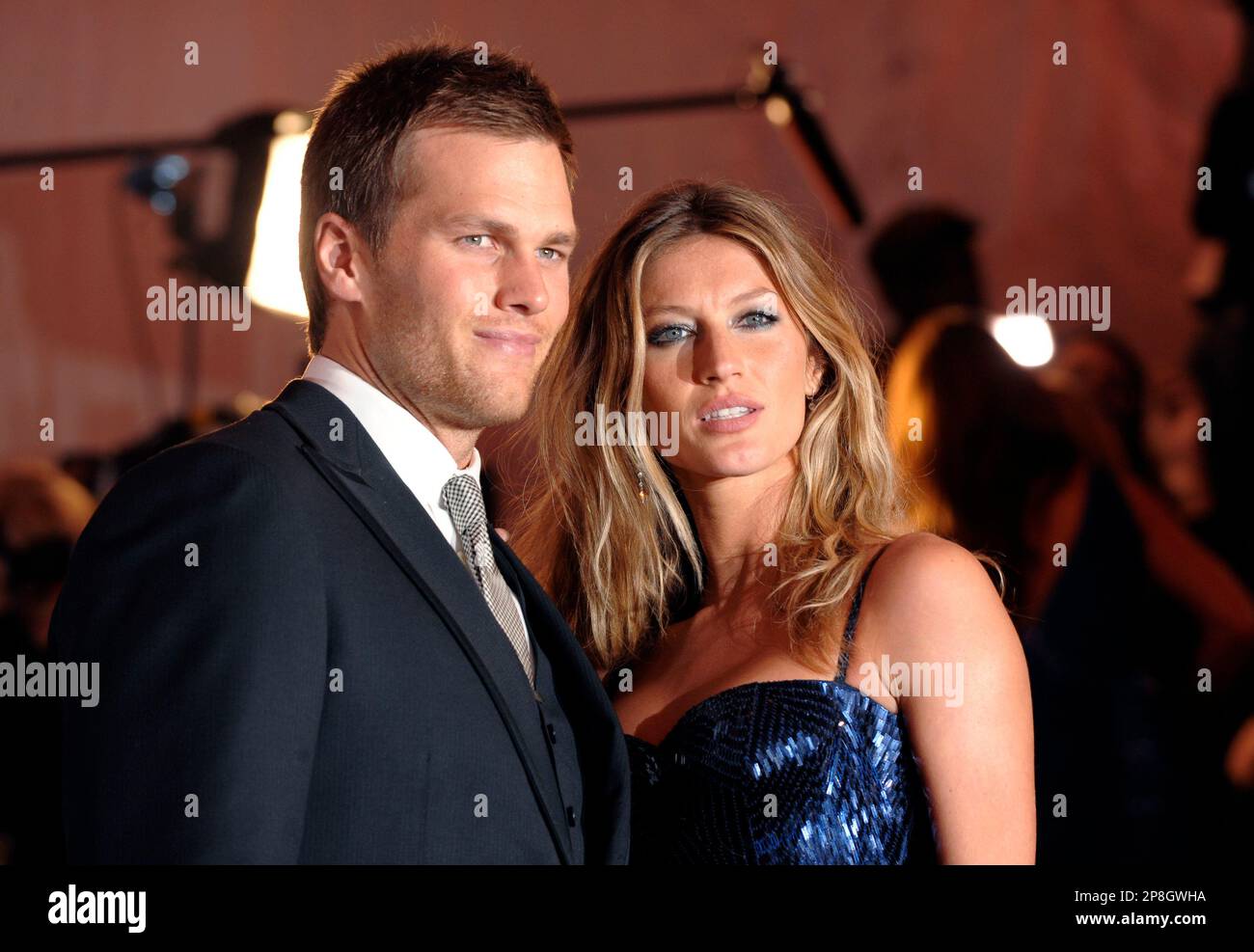 New England Patriots quarterback Tom Brady and his wife, model Gisele ...
