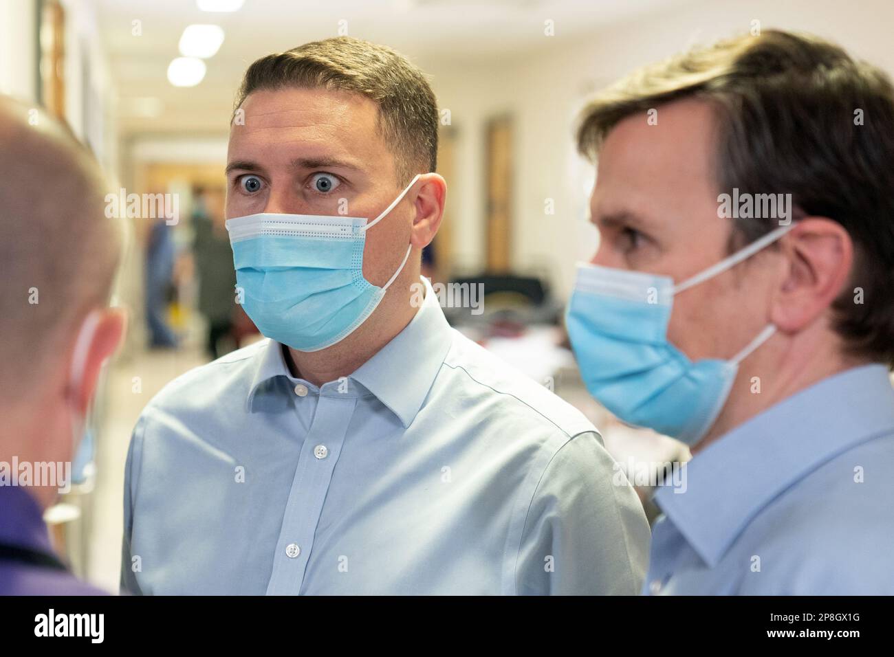 Shadow health secretary Wes Streeting and Labour Parliamentary ...