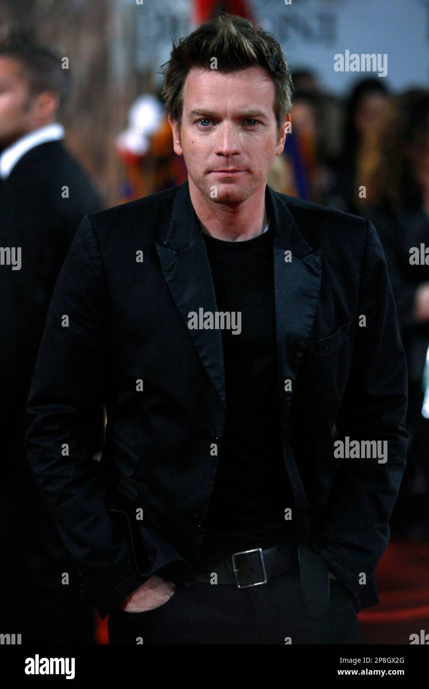 British actor Ewan McGregor arrives for the World Premiere of the movie ...