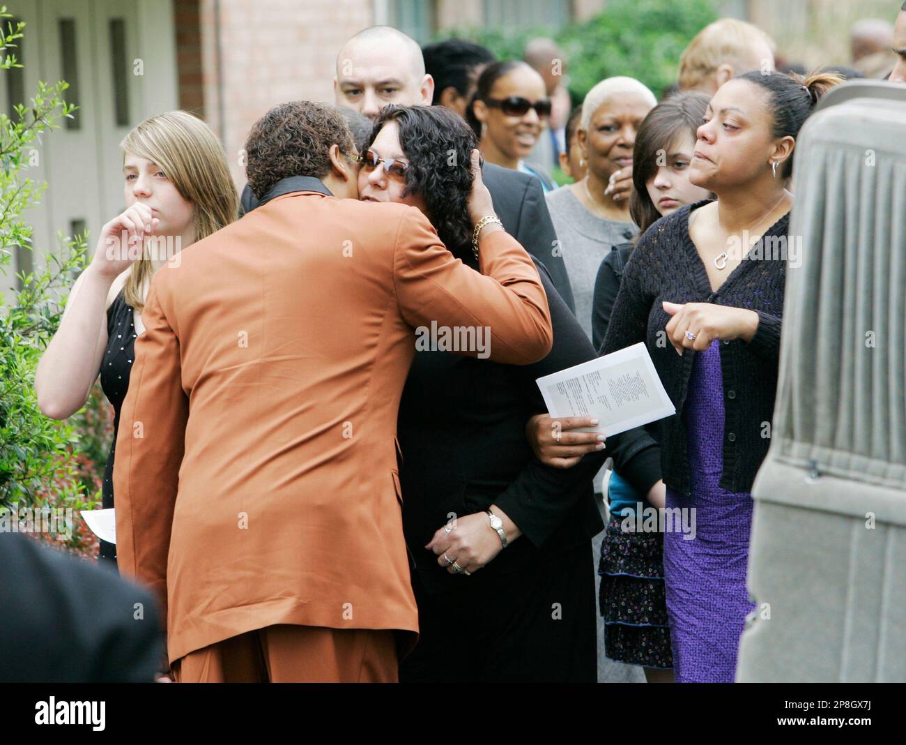 Patricia Page, widow of former heavyweight boxing champion Greg Page ...