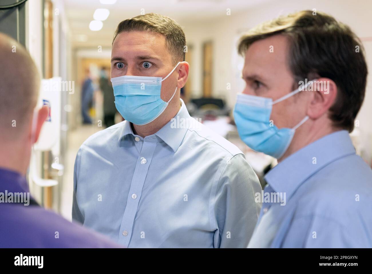 Shadow health secretary Wes Streeting and Labour Parliamentary ...