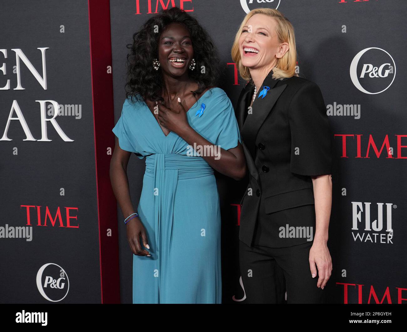 Los Angeles, USA. 08th Mar, 2023. (L-R) Mary Maker and Cate Blanchett ...