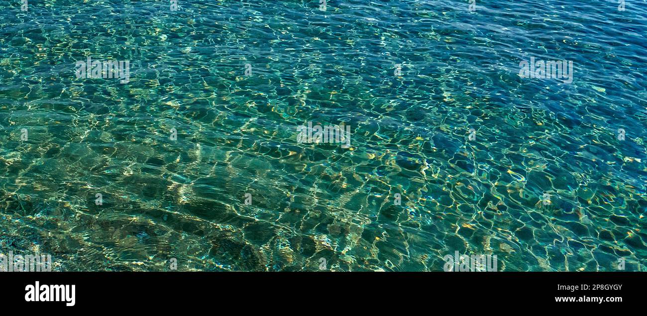 Sea Water Light Reflections Colorful Abstract Background Design Stock ...