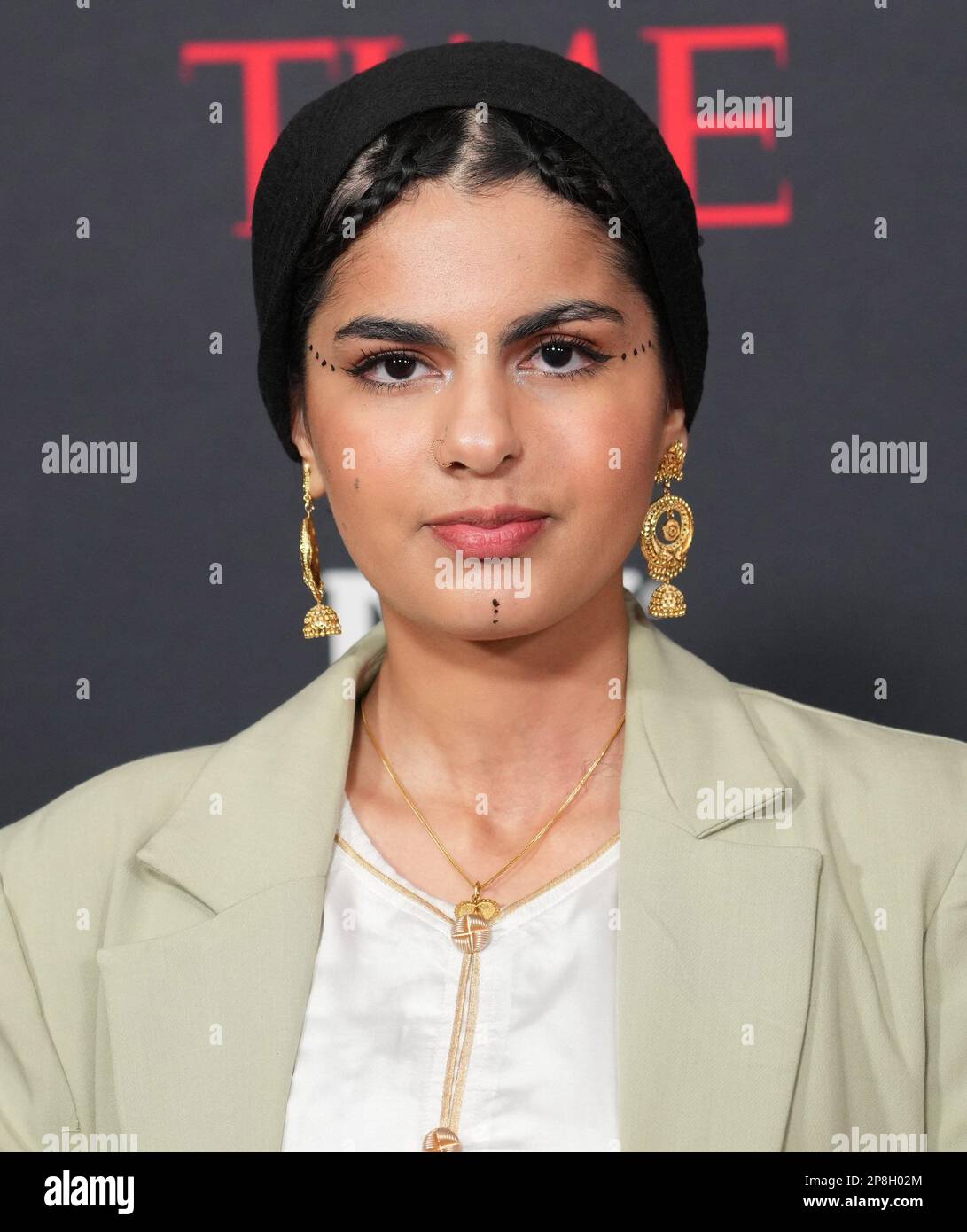 Los Angeles, USA. 08th Mar, 2023. Ayisha Siddiqa arrives at the TIME's 2nd Annual Women Of The ...