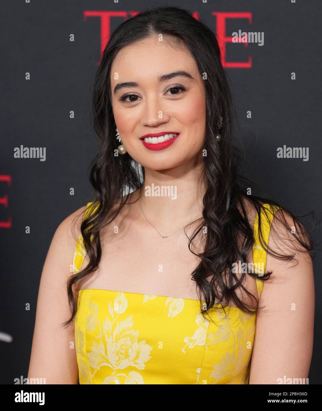 Los Angeles, USA. 08th Mar, 2023. Lucy Feldman arrives at the TIME's ...