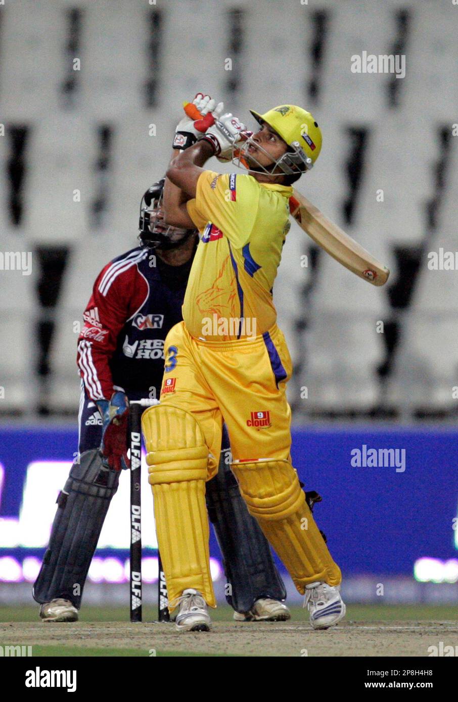 Suresh Raina In Action