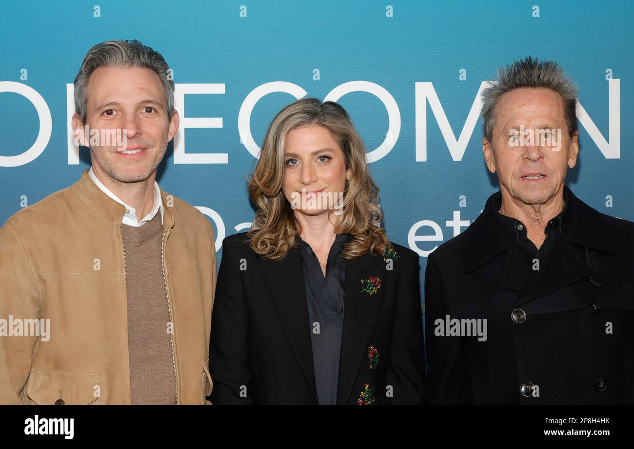 Los Angeles, Ca. 8th Mar, 2023. Justin Wilkes, Sara Bernstein, Brian ...