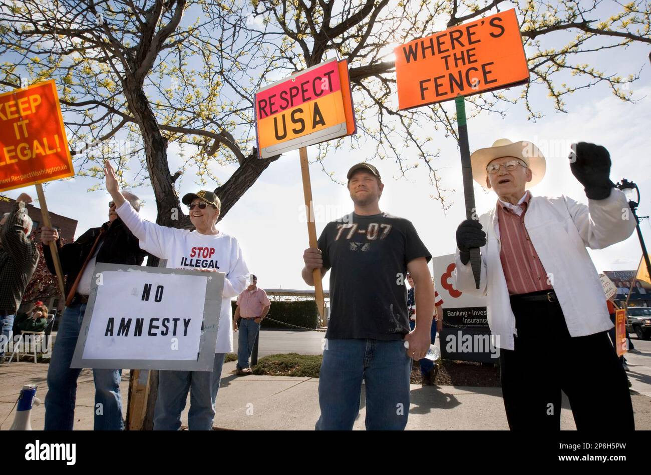 From left: Lloyd Jensen, Marge Heether, Bob Quist and Frank Warren made ...