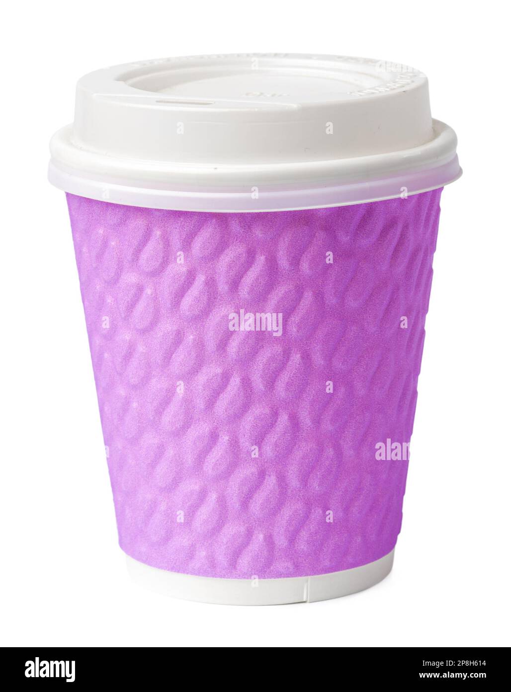 Paper cup of coffee isolated on white background Stock Photo - Alamy