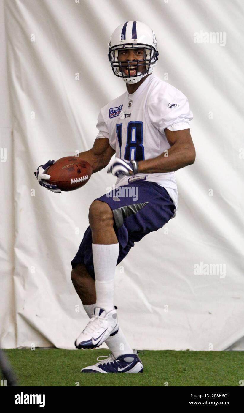Tennessee Titans wide receiver and top draft pick Kenny Britt ...