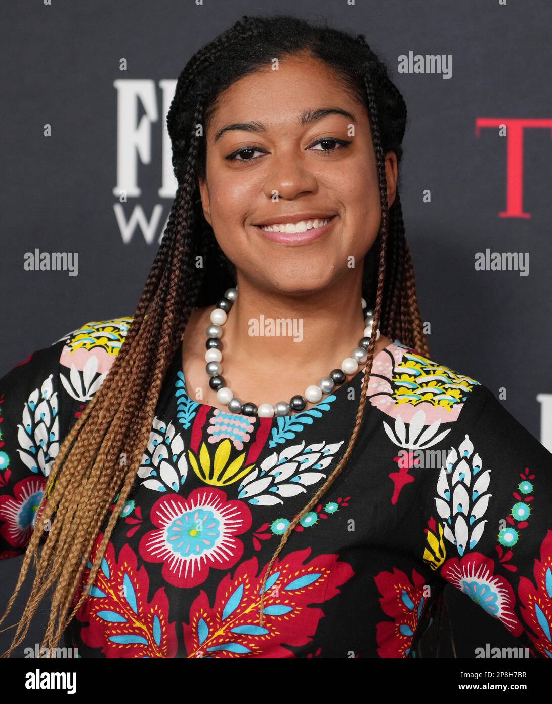 Los Angeles, USA. 08th Mar, 2023. Azaliah Oduwole arrives at the TIME's ...