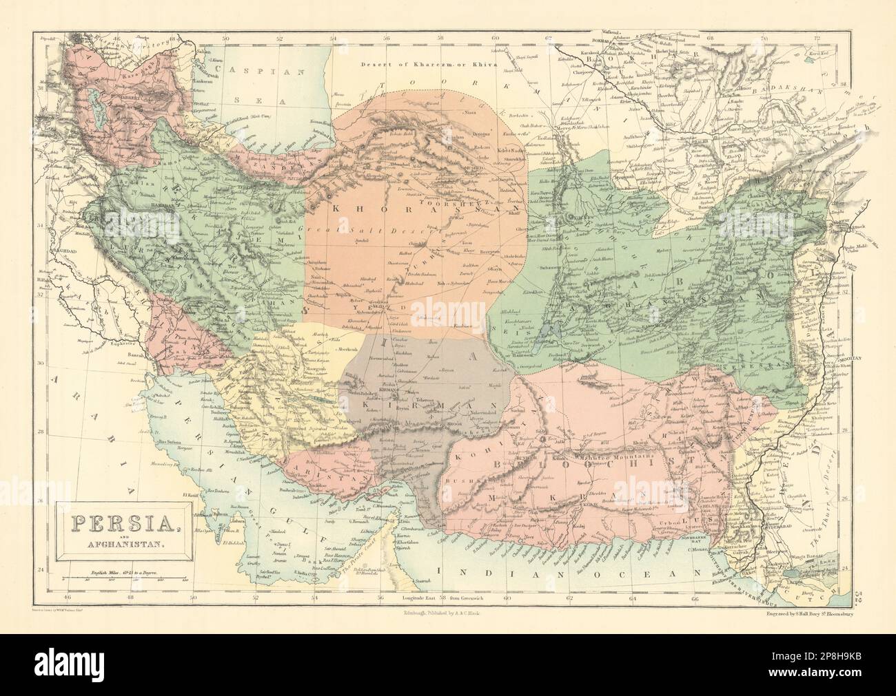 Persia & Afghanistan. Iran. UAE "Pirate Coast". Debai (Dubai). HALL ...