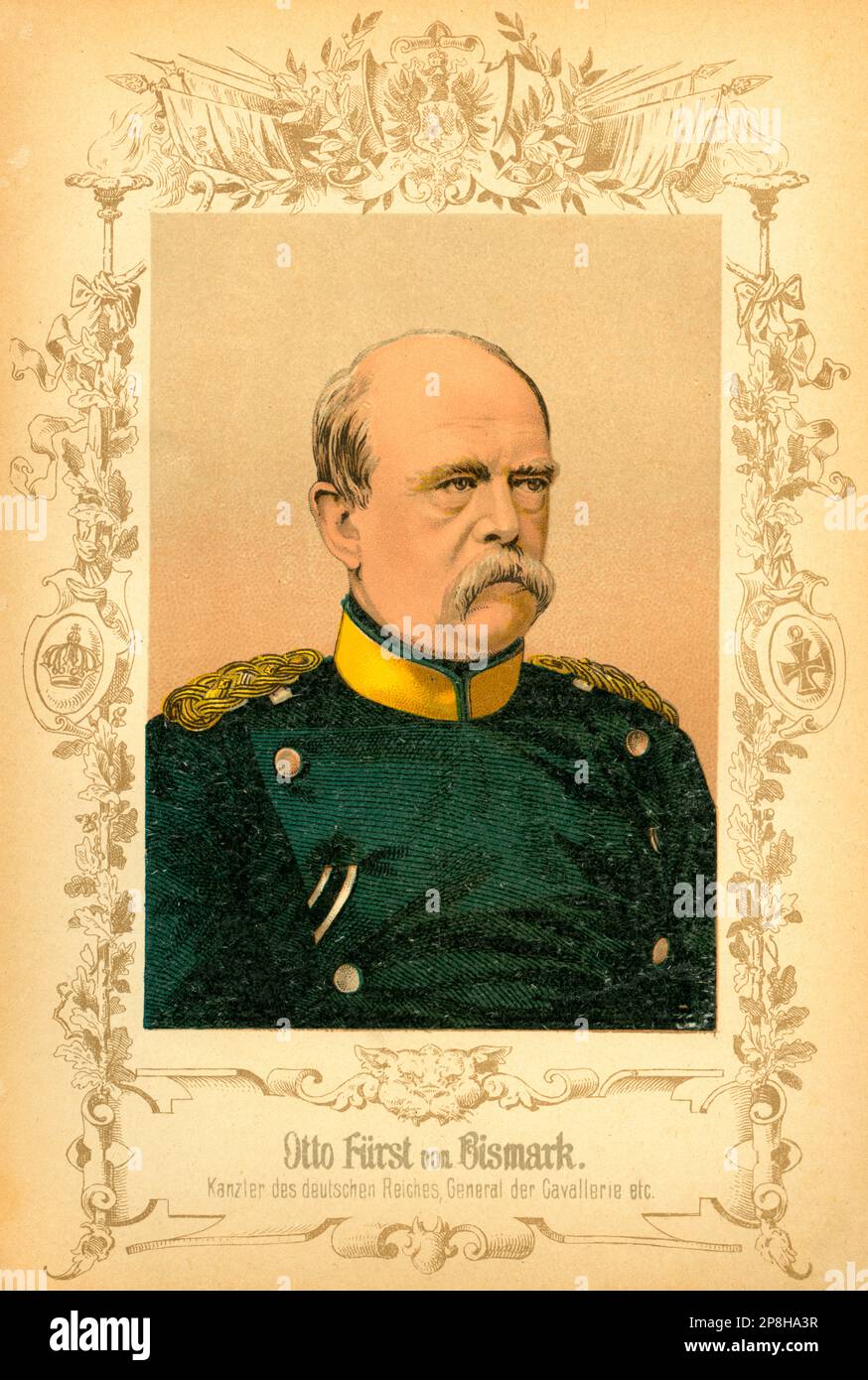 Europa, Deutschland, Otto Fürst von Bismarck, deutscher Politiker ...