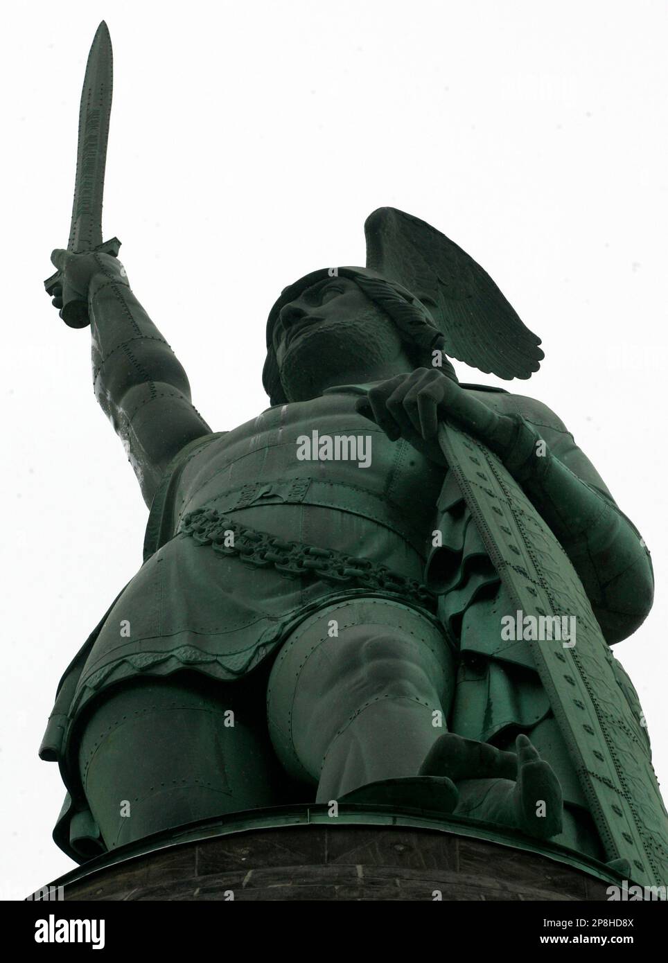 Blick auf das Hermanns-Denkmal in Detmold, aufgenommen am Mittwoch, 29 ...