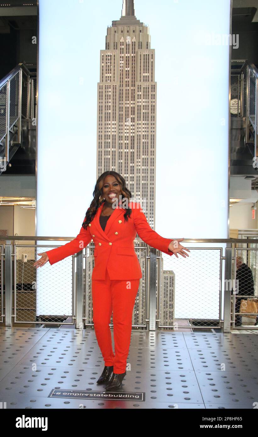 March 07 2023 Sheryl Underwood from The cast of The Talk visit the ...