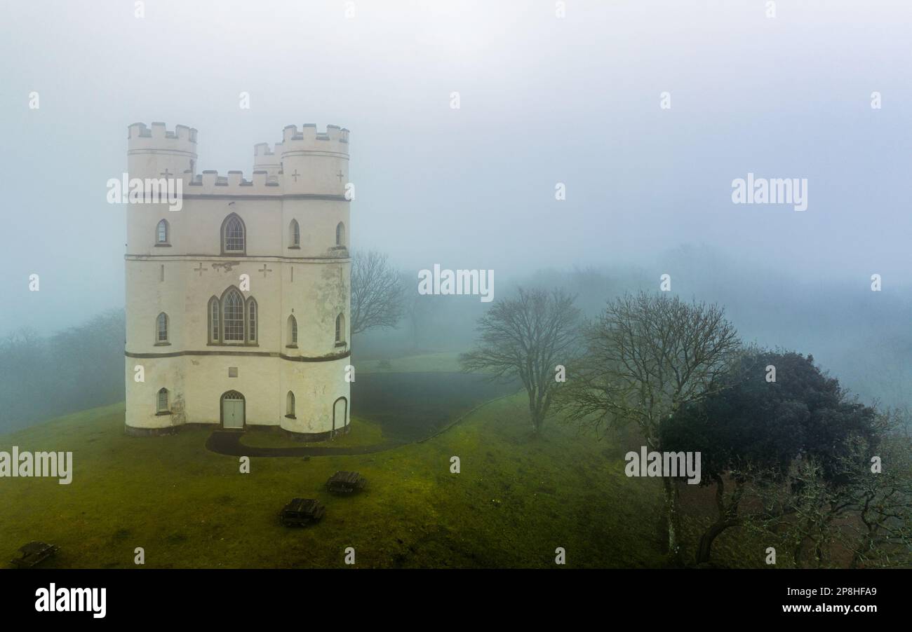 Powderham castle belvedere hi-res stock photography and images - Alamy