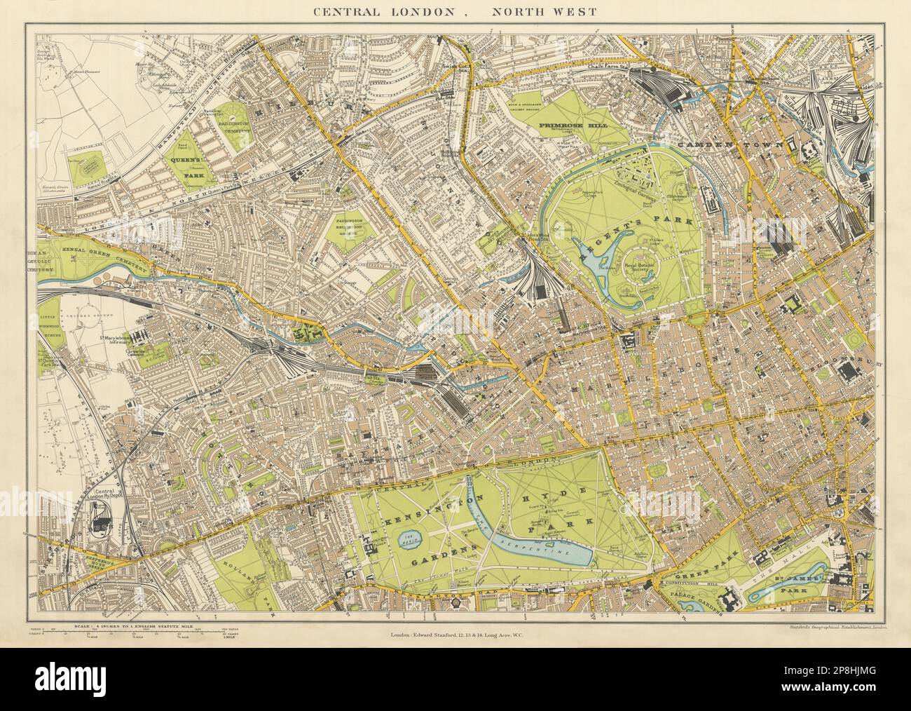 Central London N.W. Camden Marylebone Mayfair Notting Hill. STANFORD ...