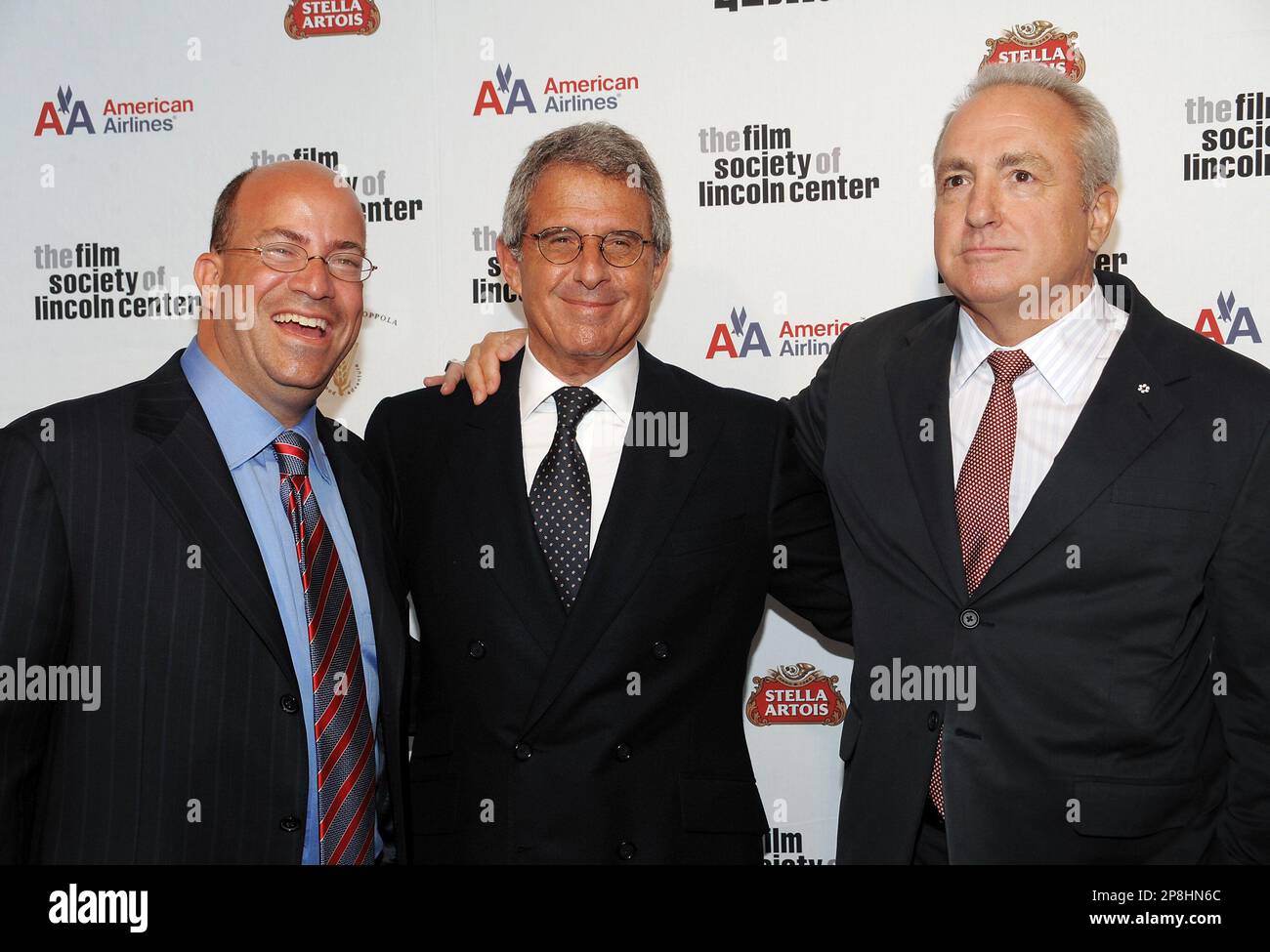 From left, President & CEO of NBC Universal Jeff Zucker, President and ...