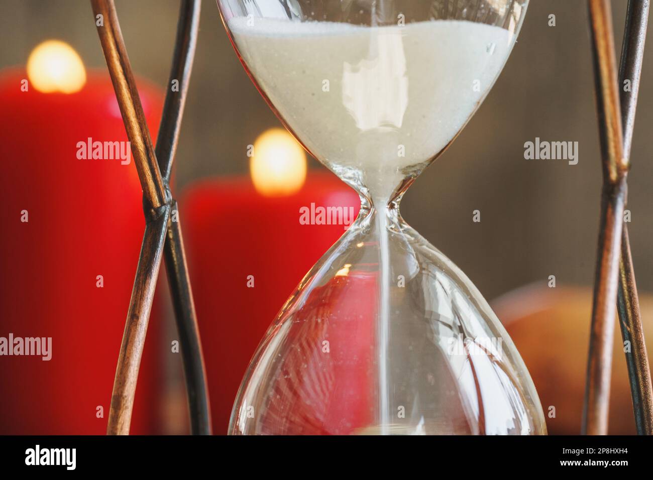 Bible candle clock hi-res stock photography and images - Alamy