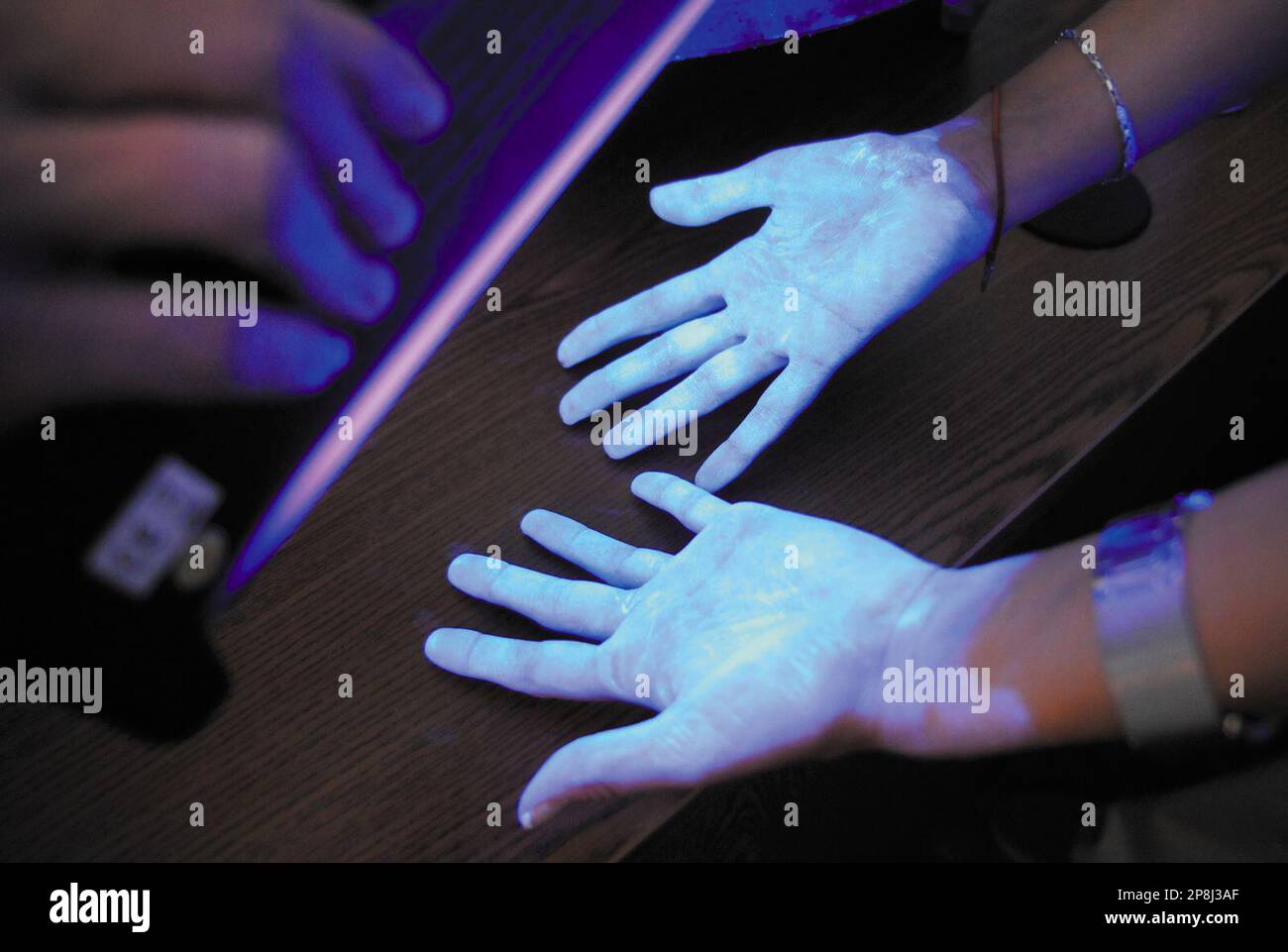 In this April 1, 2009 photo, Jill Labossiere, an infection ...