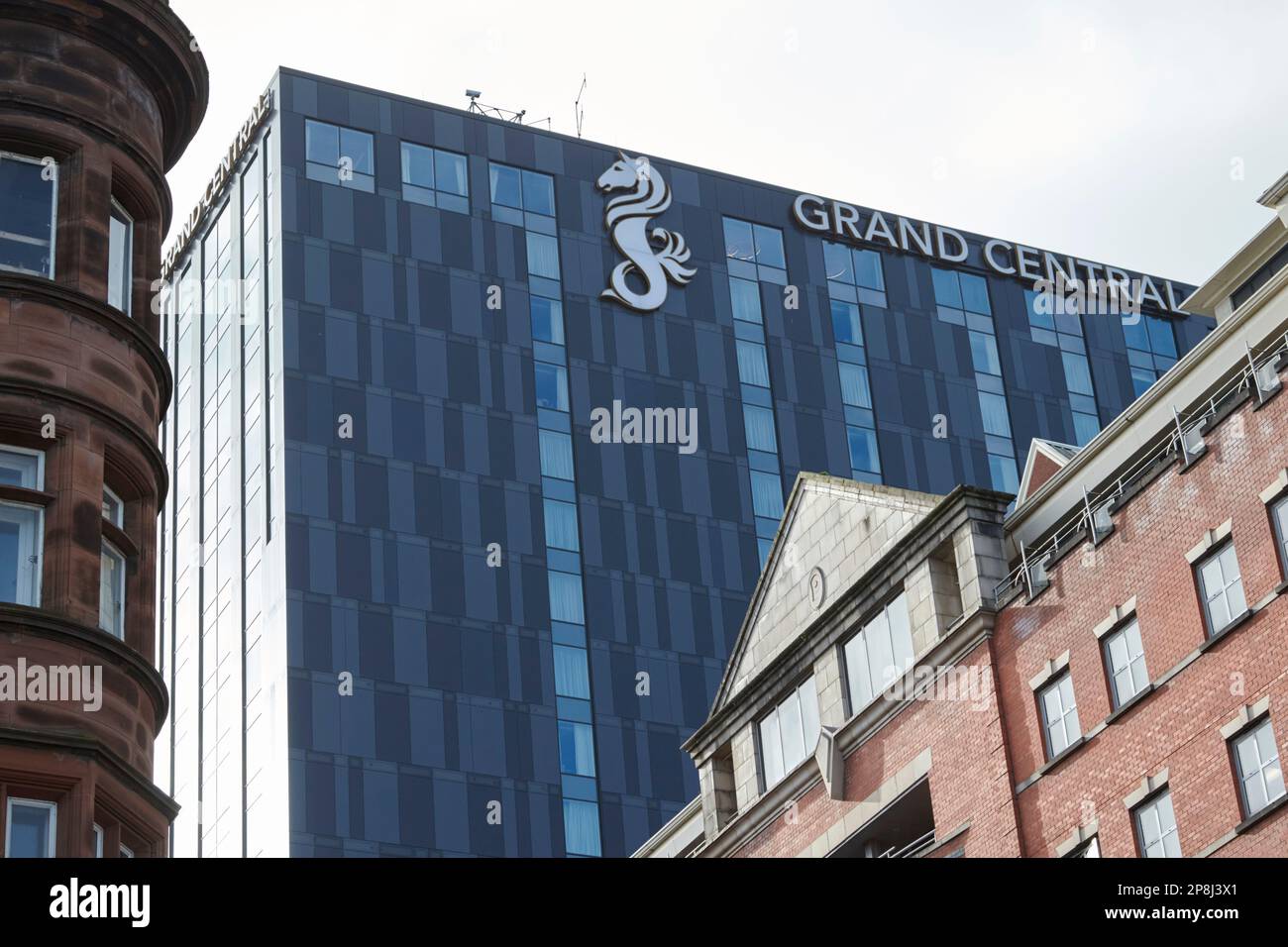 grand central hotel Belfast Northern Ireland UK Stock Photo - Alamy