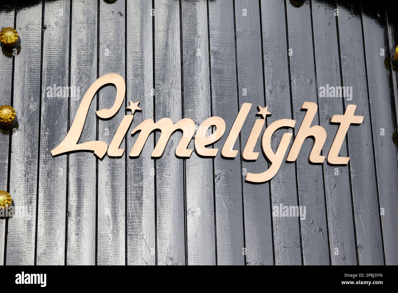 sign for the limelight music and night club venue Belfast Northern ...