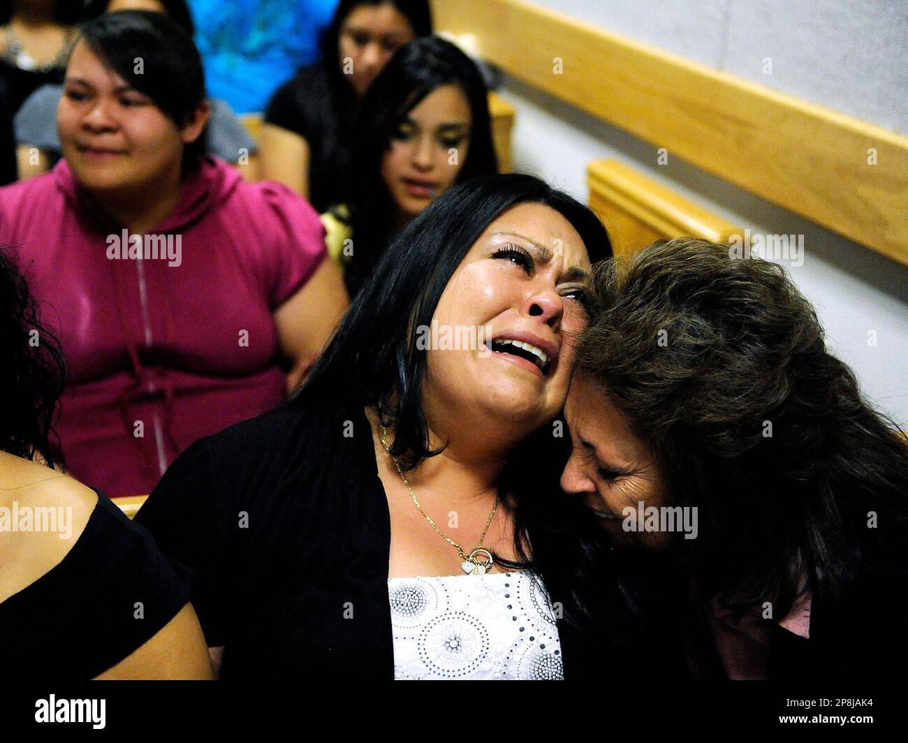 Angie Zapata's Sister Monica Murguia, left, and mother, Maria Zapata ...