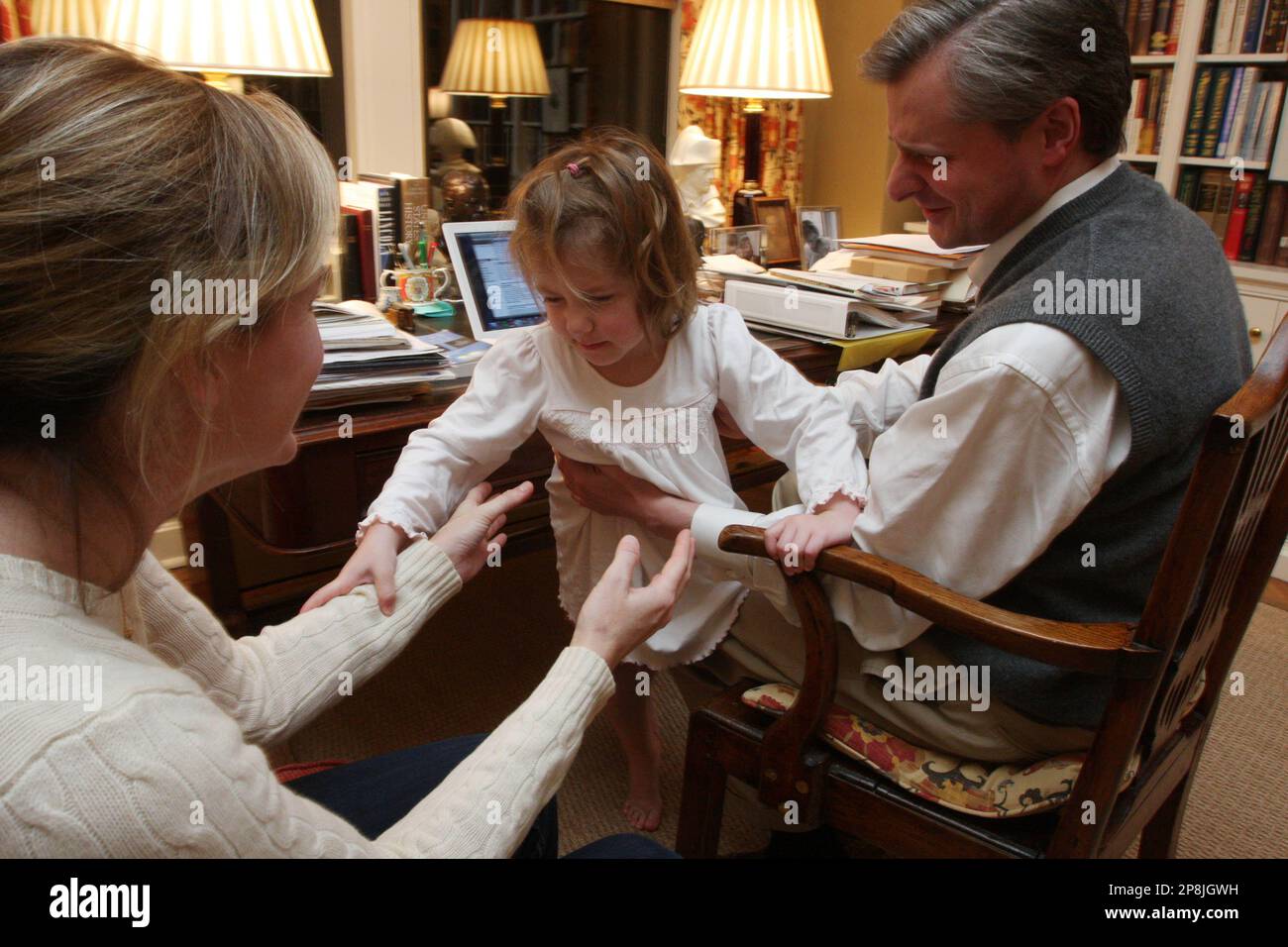 Jon Meacham, winner of the 2009 Pulitzer Prize for biography, right ...