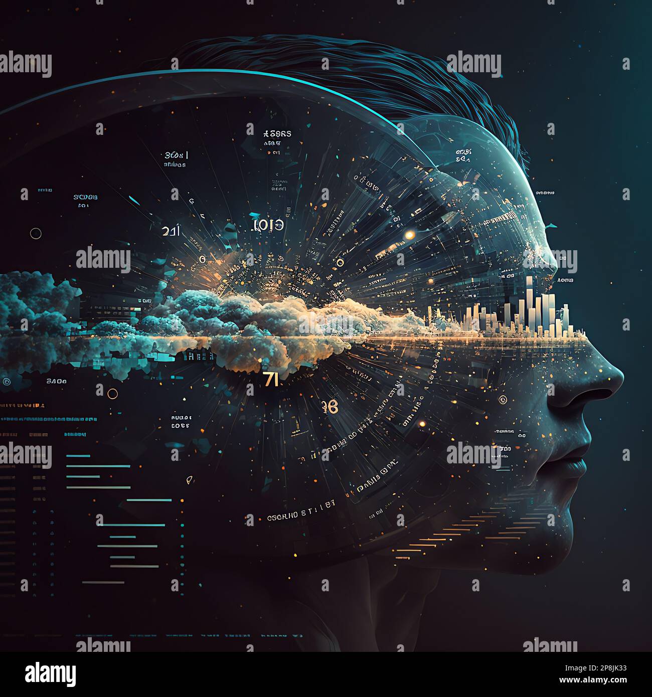 Neural modeling hi-res stock photography and images - Alamy
