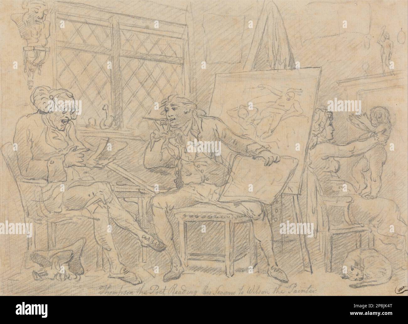 The Historian Animating the Mind of the Young Painter by Thomas ...