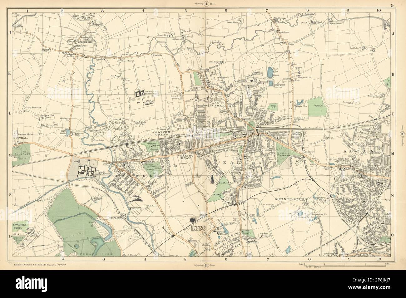 Perivale london map hi-res stock photography and images - Alamy