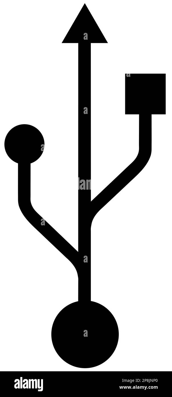 Usb icon Cut Out Stock Images & Pictures - Alamy