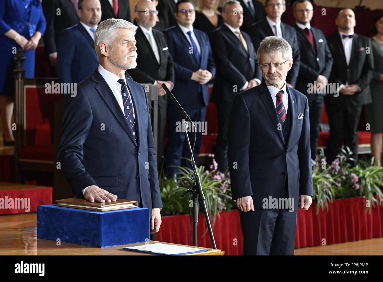Prague, Czech Republic. 09th Mar, 2023. A joint session of both houses ...