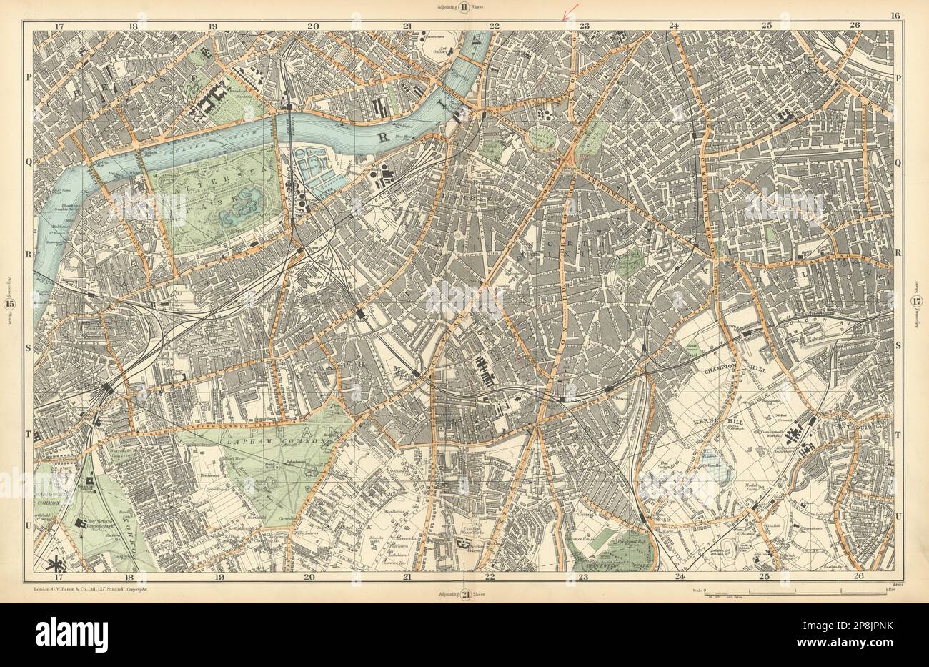 Brixton london map hi-res stock photography and images - Alamy