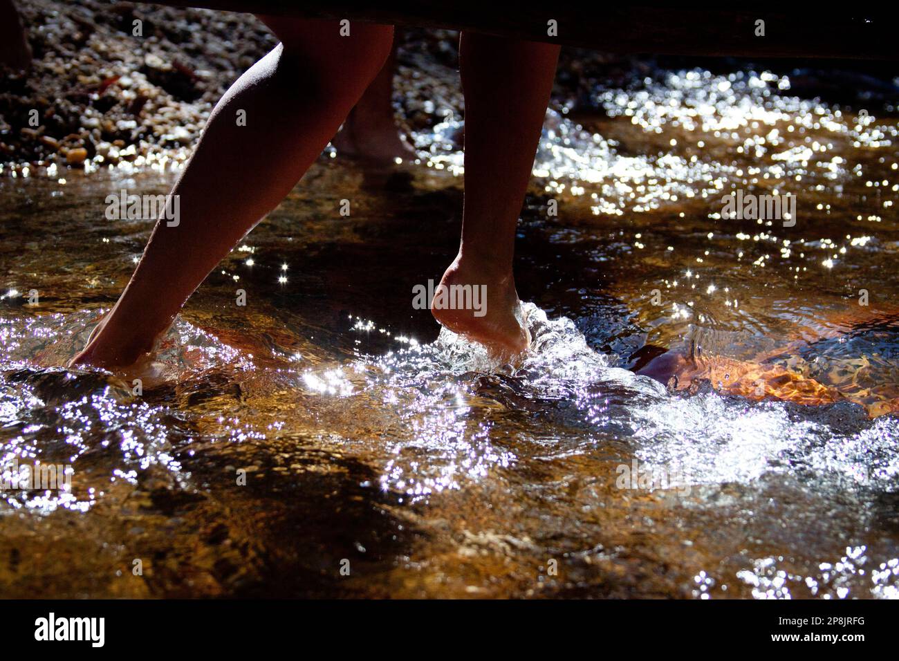 Water reflection dappled light hi-res stock photography and images - Alamy