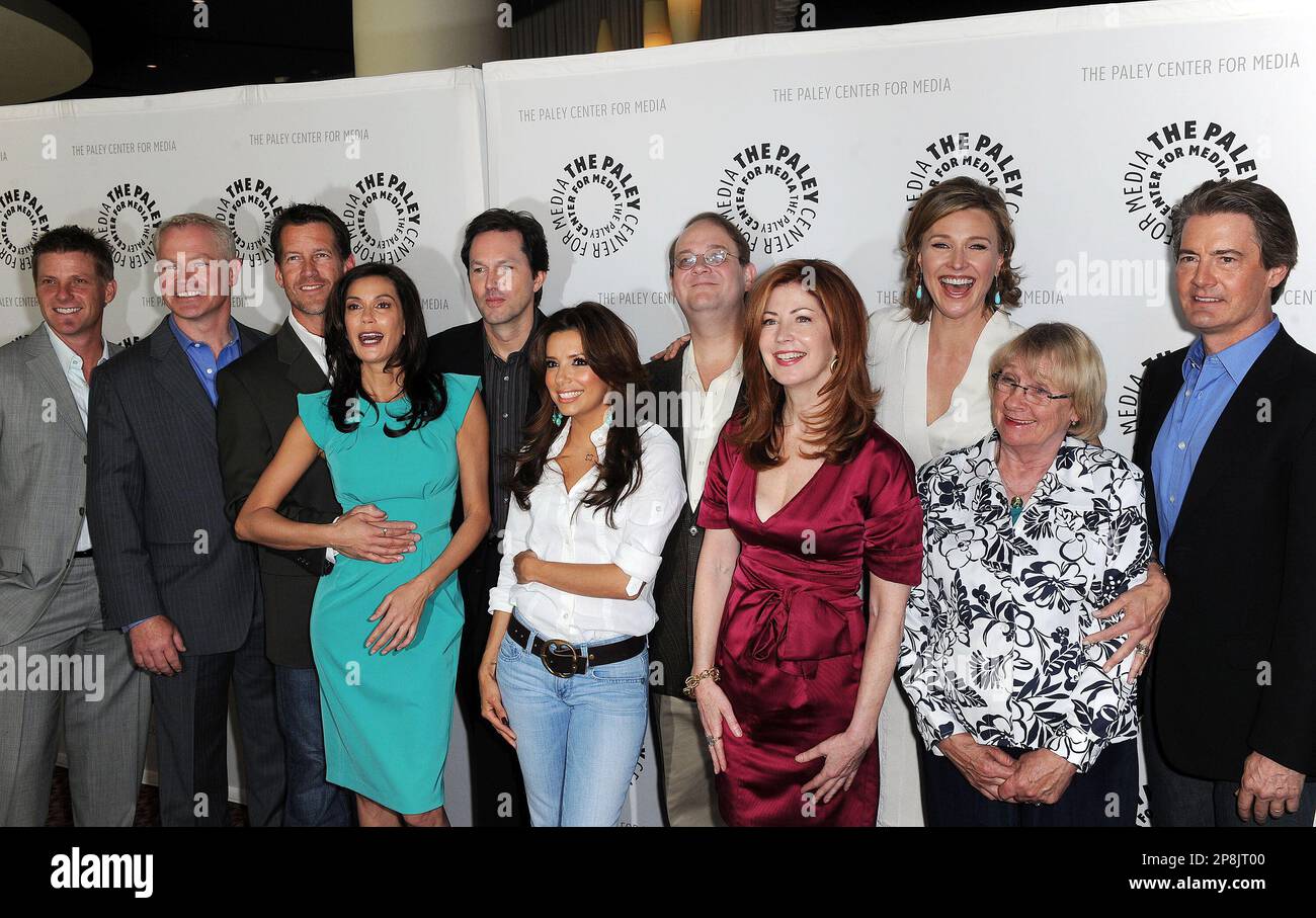 The cast of "Desperate Housewives" arrive at The Paley Center for Media ...