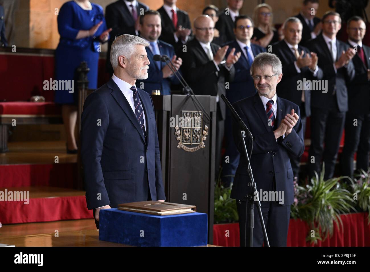 Prague, Czech Republic. 09th Mar, 2023. A joint session of both houses ...