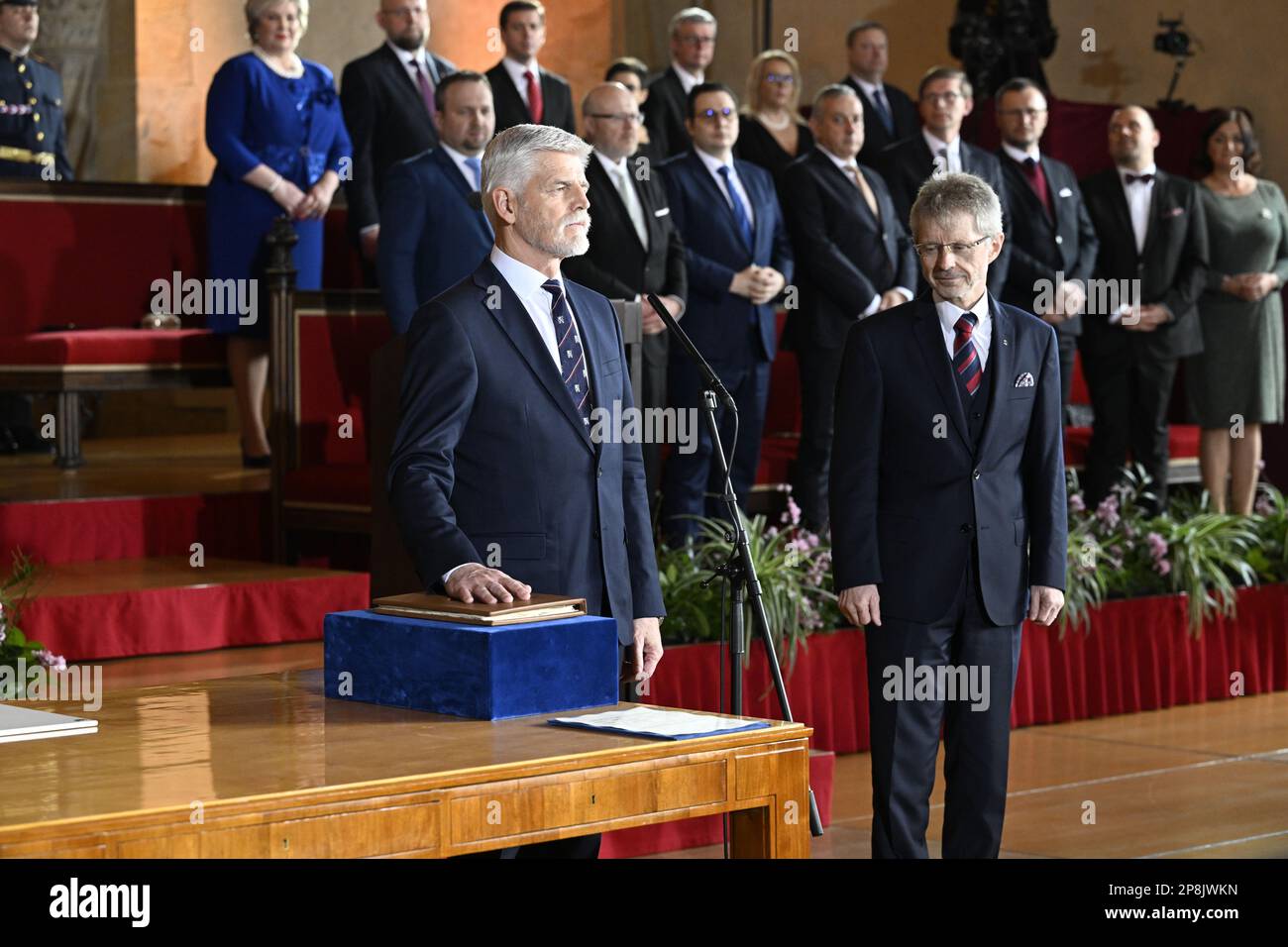 Prague, Czech Republic. 09th Mar, 2023. A joint session of both houses ...