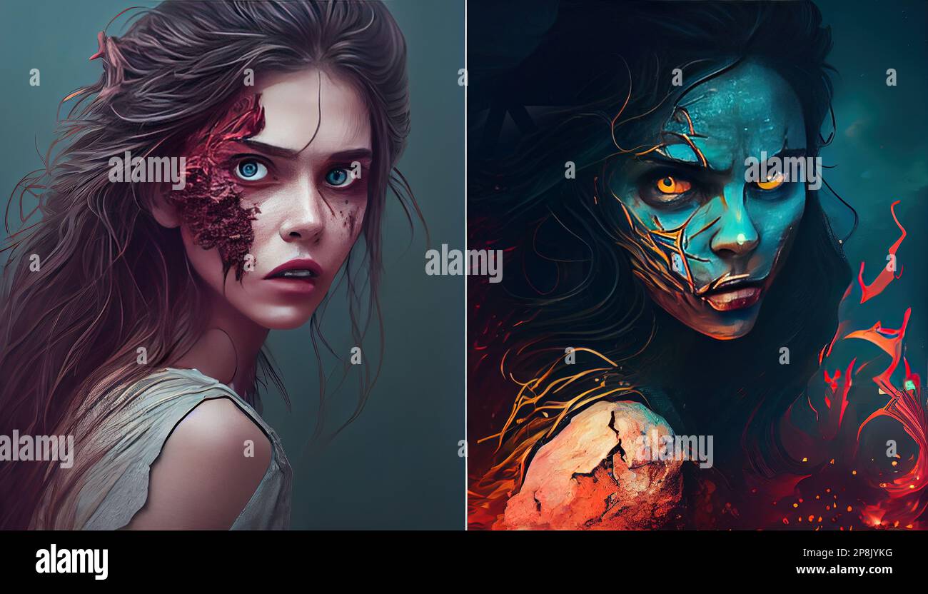 Female monster hi-res stock photography and images - Alamy