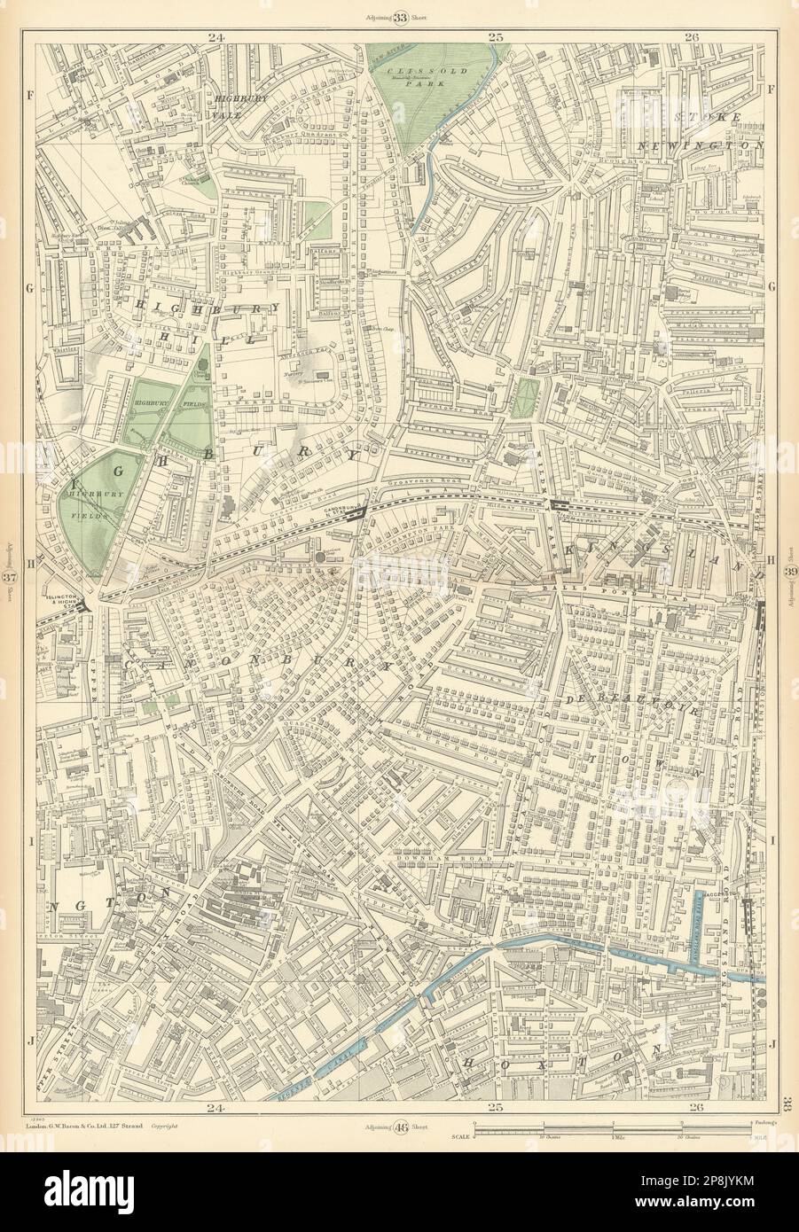 Highbury london 1900 hi-res stock photography and images - Alamy
