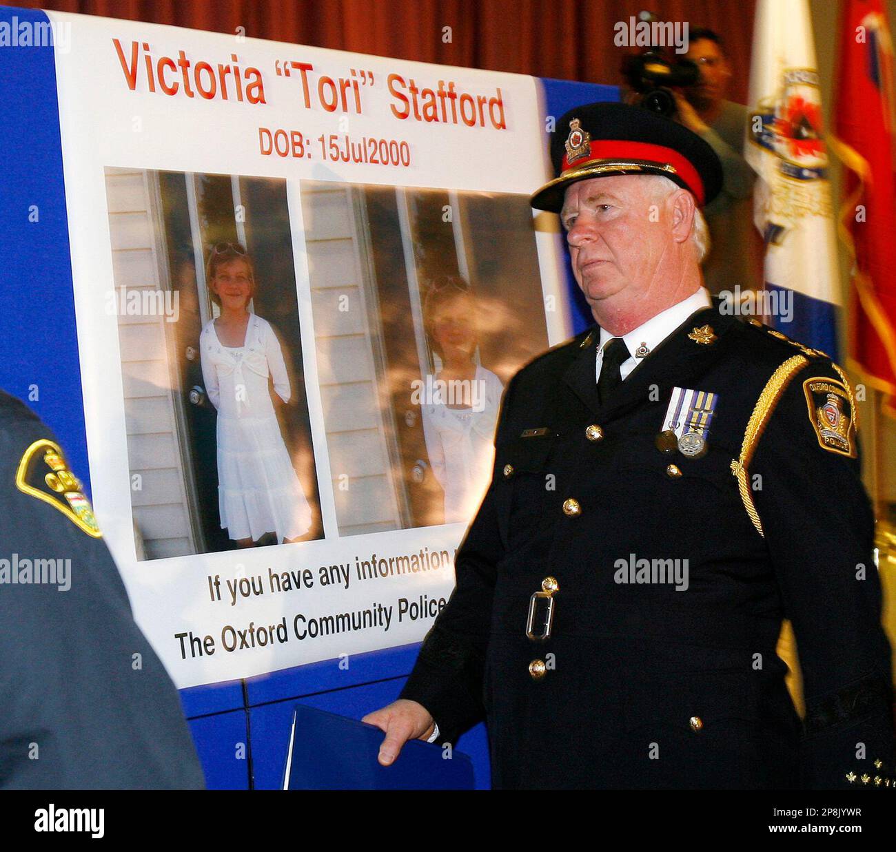 Chief Ron Fraser of the Oxford Community Police leaves a news ...