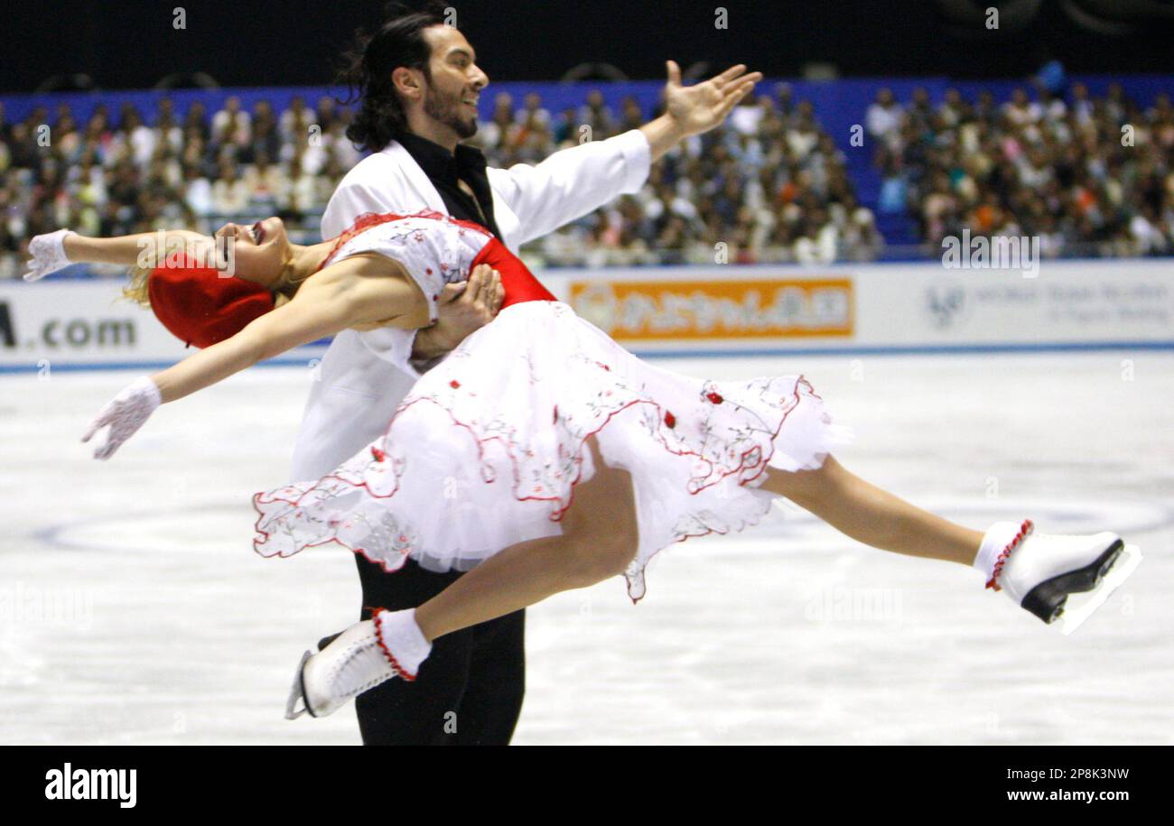 Tanith Belbin and Benjamin Agosto of the U.S. perform during the ...