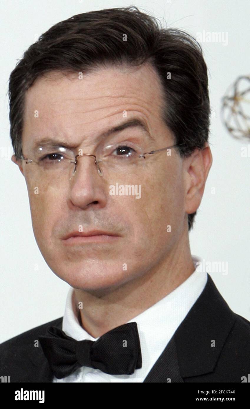 FILE -- In this Sept. 21, 2008 file photo, Stephen Colbert from Comedy ...