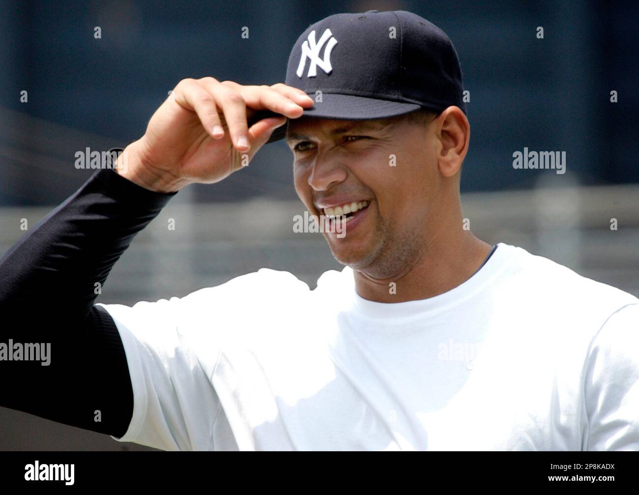 New York Yankees third baseman Alex Rodriguez begins his rehabilitation ...