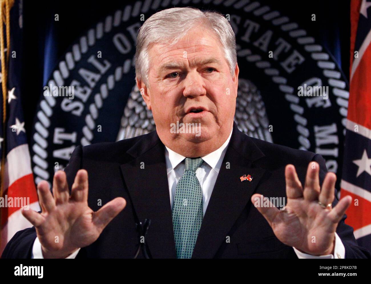 FILE - In this Feb. 2, 2009 file photo, Mississippi Gov. Haley Barbour ...