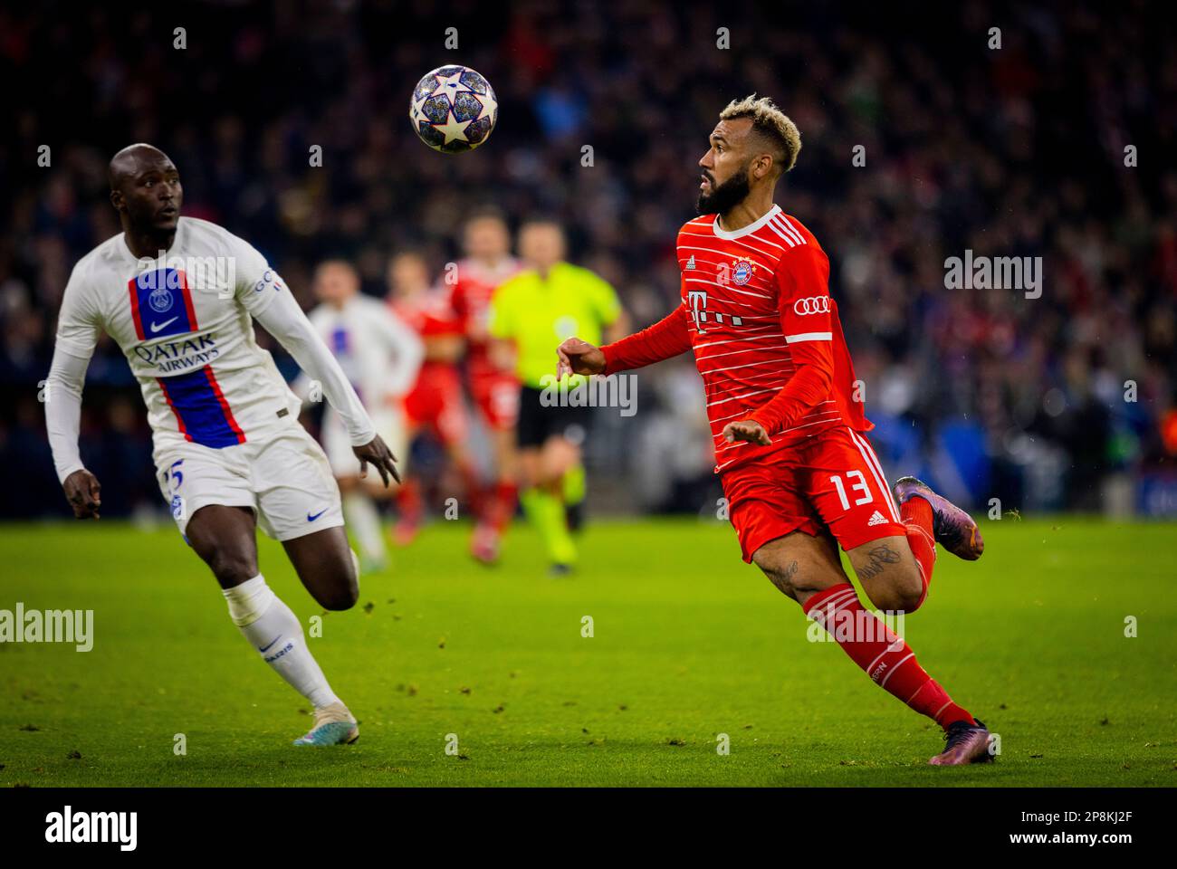 Munic, Germany. 8th Mar, 2023. Eric Maxim Choupo-Moting (Muenchen ...