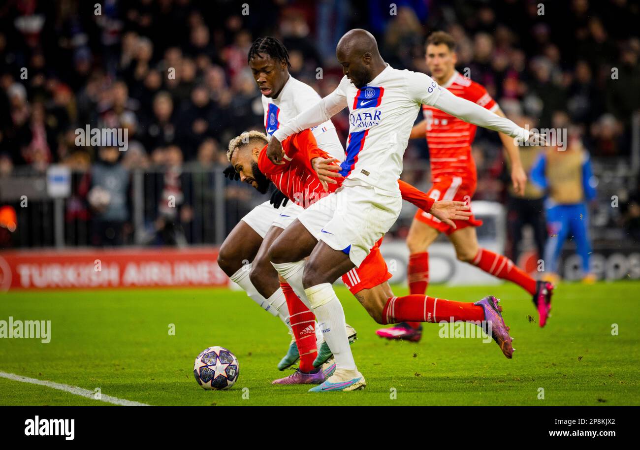 Munic, Germany. 8th Mar, 2023. Eric Maxim Choupo-Moting (Muenchen), El ...