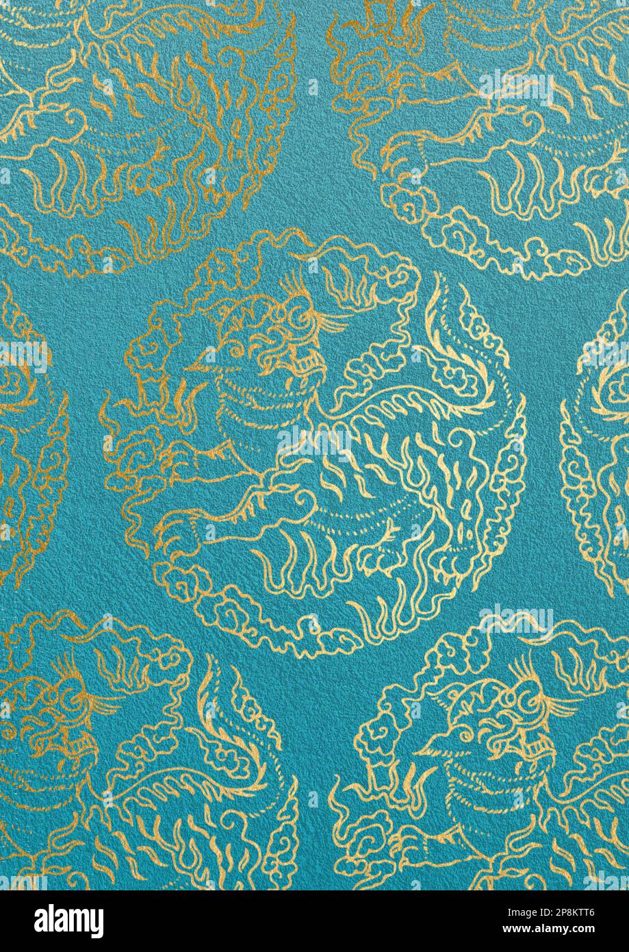 Asian Deco Art Deco Pattern background Stock Photo - Alamy